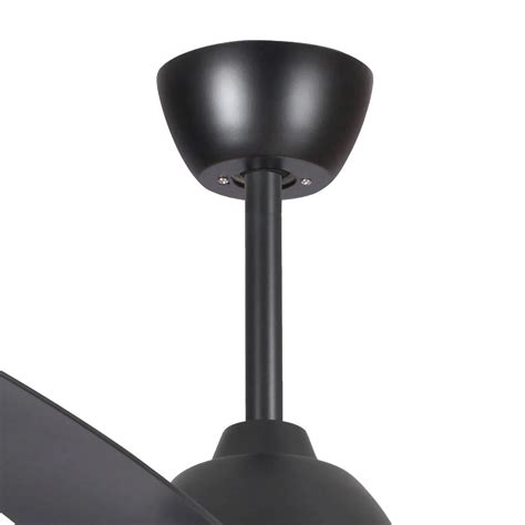 Ventilador De Teto Led 18 W Regulável Preto Leide Lúzete