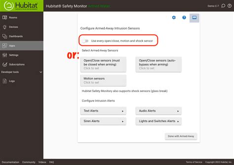 Hubitat® Safety Monitor Hubitat Documentation