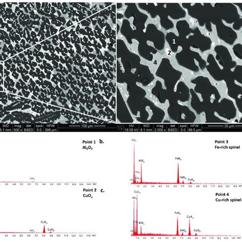 A Sem Microstructure Image Of Ceramic High Temperature Material Download Scientific Diagram