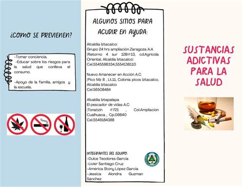 Sustancias Adictivas Para La Salud Livier Santiago Cruz Udocz