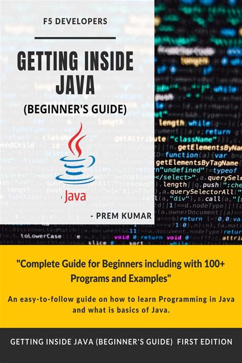 Buy Getting Inside Java Beginners Guide Programming With Java By