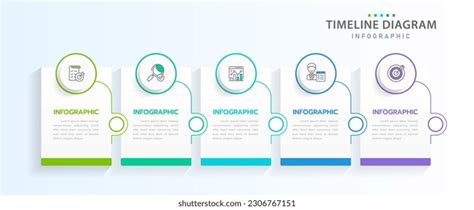 Infographic Template Business 5 Steps Modern Stock Vector Royalty Free 2306767151 Shutterstock