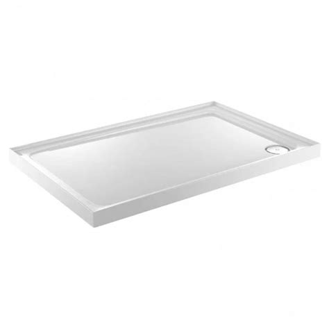 Just Trays Jt Fusion Anti Slip Rectangular 4 Upstand Shower Tray With