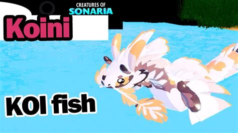 Koini New Creature Of Sonaria Youtube