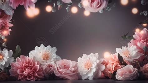 Flowers Wedding Border Powerpoint Background For Free Download Slidesdocs