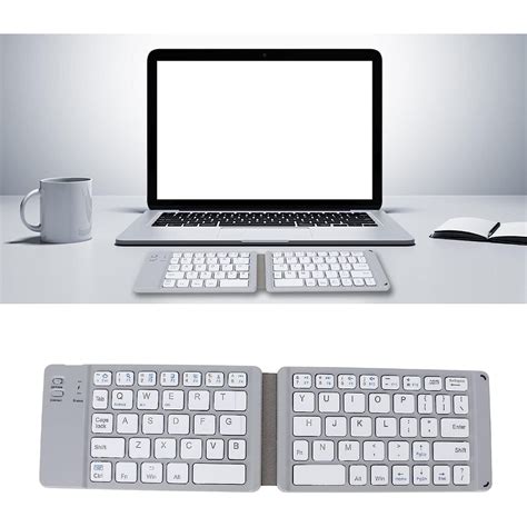 Jual Folding Keyboard Bluetooth Wireless Keyboard Lipat Shopee