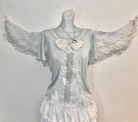 엑시즈팜 엑시즈팜 리본 큐빅 로걀 로맨틱 갸루 레이스 블라우스 후루츠패밀리 위시버킷