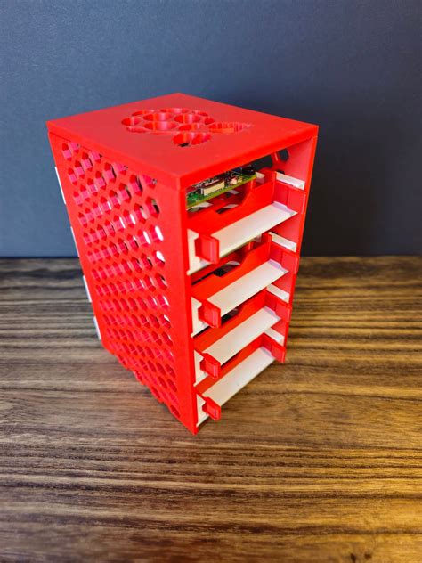 Raspberry Pi Cluster Case Compatible With Pi 5pi 4 And Rpi 3b Etsy