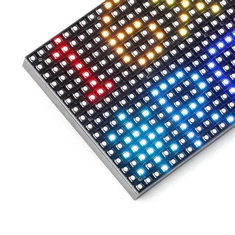 Elecrow 16x32 Rgb Led Panel Light P6 Full Color Matrix Module 18 Scan