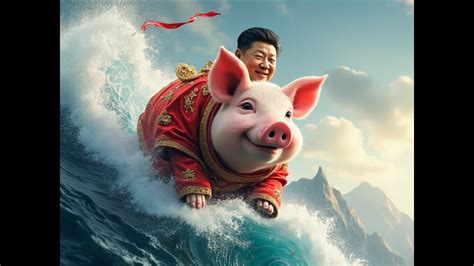 习近平坐上金猪，大家别急着卖中国股票，还要涨很多！ Youtube