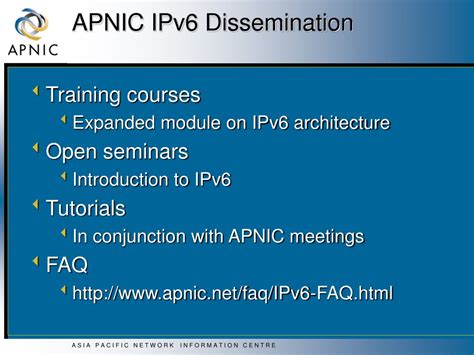 Ppt Ipv6 Address Allocation Apnic Powerpoint Presentation Free Download Id 9552785