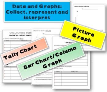 Data Graphs Collect Represent And Interpret Tally Chart Picture Bar Graph