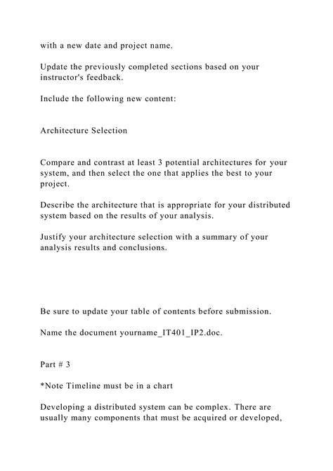 Project 1 Note All Projects Must Be In Seperate Microsoft Worddocx