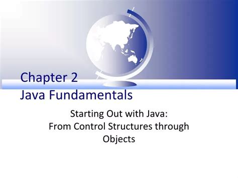Ppt Chapter 2 Java Fundamentals Powerpoint Presentation Free