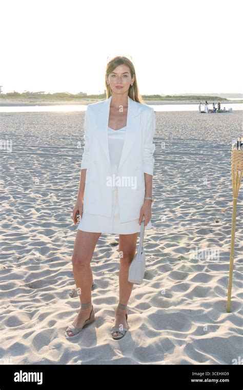Anna Zaia Attends Julia Nikonovaites Sunset Soiree Collaboration With