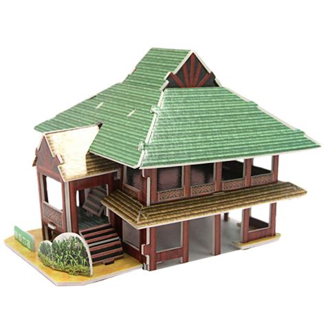 Jual Puzzle Bangunan Tradisional Cina Puzzle Traditional Building Chinese Pazel 3d Wisata