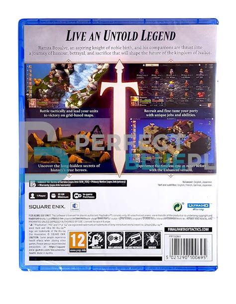 Gra Ps5 Final Fantasy Tactics Ivalice Perfectblue Pl