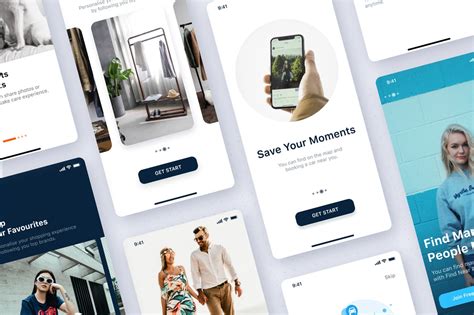 时尚高端简约多用途app Ui Kits（figma） 云瑞设计