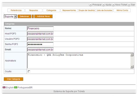 Script De Suporte PHP MySQL Como Criar Um Site Blog WebMaster Pt