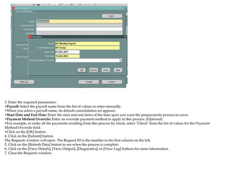 Payroll Process In Oracle Hrms PPTX Resume Writing And Advice Job Search