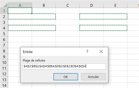 Macro Pour Sélectionner Une Plage De Cellules Dans Une Feuille Excel Vba