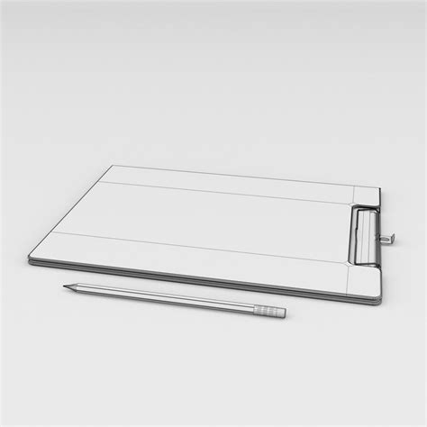 Clipboard File Folder Blender Cycles 3d Model Cgtrader