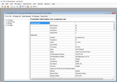 Wlcca Wireless Lan Config Analyzer Wireless Troubleshooting Tools Cisco Devnet