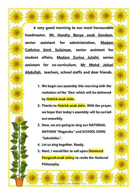 Assembly In English Doc