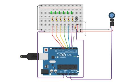 Circuit Design Charging Sequence Tinkercad