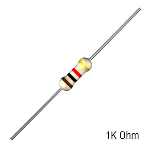 Resistor Kit 5 1 4w 1k Ohm Gravitech Thai Thailand