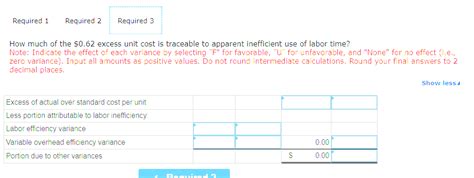 Solved Problem 10 13 Algo ﻿basic Variance Analysis The