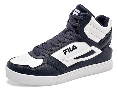 Tenis Hombre Fila 1fm01226150 Blanco Marino Mercadolibre