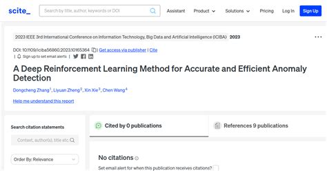 A Deep Reinforcement Learning Method For Accurate And Efficient Anomaly Detection