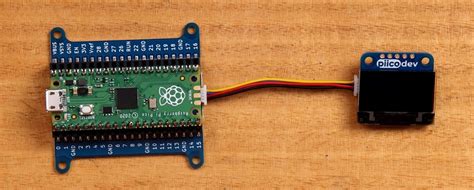 piicodev oled module ssd1306 raspberry pi pico guide tutorial australia