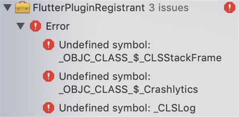 Firebase Target Has Transitive Dependencies That Include Static
