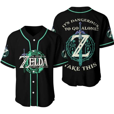 Zelda Baseball Jersey Legend Of Zelda Shirt