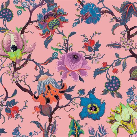 Artemis Wallpaper Amaranth Pink