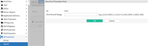 Technical Tip Limitations Of Ips For Geo Ip Exemp Fortinet Community