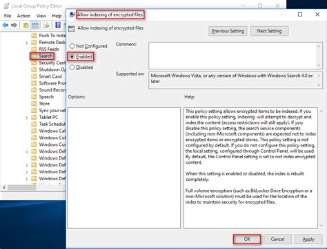 How To Index Encrypted Files In Windows 10 Quickly MiniTool
