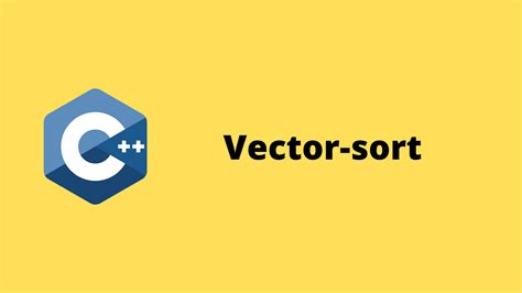Hackerrank Vector Sort Solution In C Programming