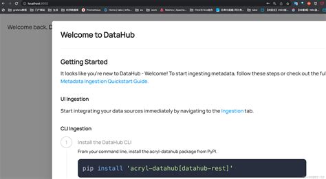 Mac系统安装datahub的0833版本openmetadata和datahub 有mac版本吗 Csdn博客