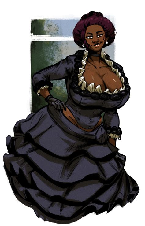 Rule 34 1girls Black Dress Black Gloves Breasts Cleavage Dark Skinned Female Dark Skin Dress