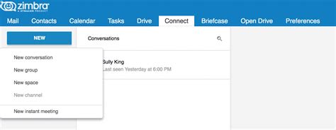 King0770 Notes Zimbra Connect Zimbra Tech Center