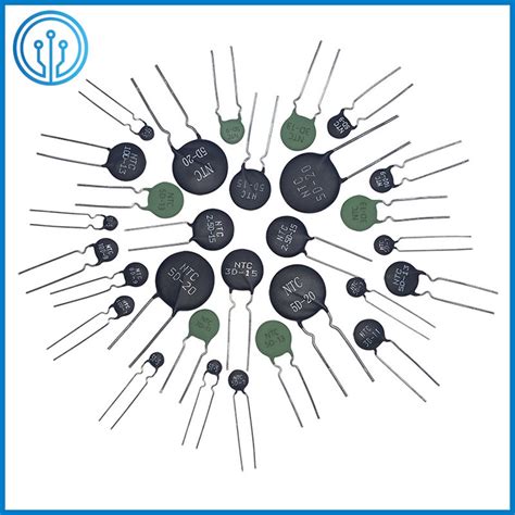 동선과 Sck Dsc 무라타 실리콘 코팅처리 Ntc 서미스터 30d 5 30 오옴 05a 5 밀리미터