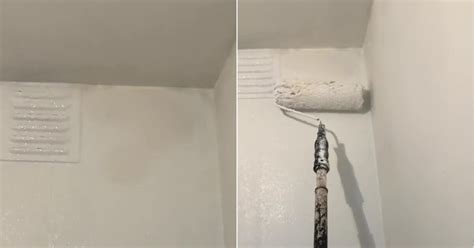Pintó La Pared Durante Una Semana Creyendo Que Había Una Mancha De