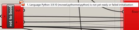 Rhino Compute Python 3910 Is Not Yet Ready Or Failed Initialization Computerhino3d