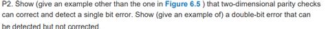 Solved P2 Show Give An Example Other Than The One In