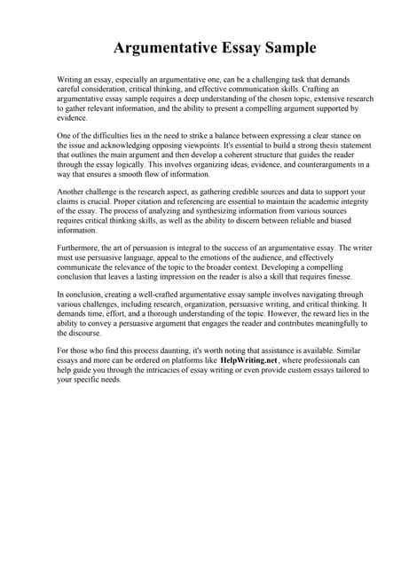 Sample Of Speech Essaypdf