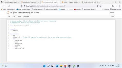 Something Wrong With My Testing Package · Issue 33 · Ese Msc Introduction To Python · Github