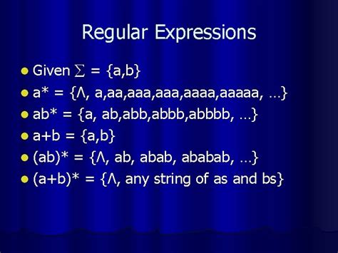 recursive definitions regular expressions re recursive language definition